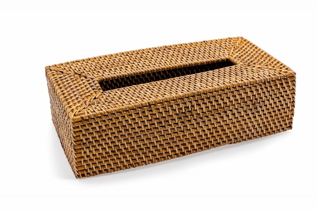 Elevate Your Space with a Natural Rattan Tissue Box